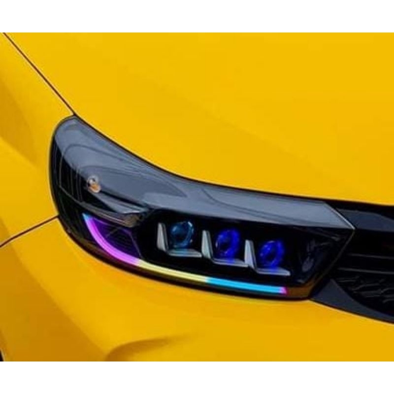 Jual Headlamp brio facelift custom matrix | Shopee Indonesia