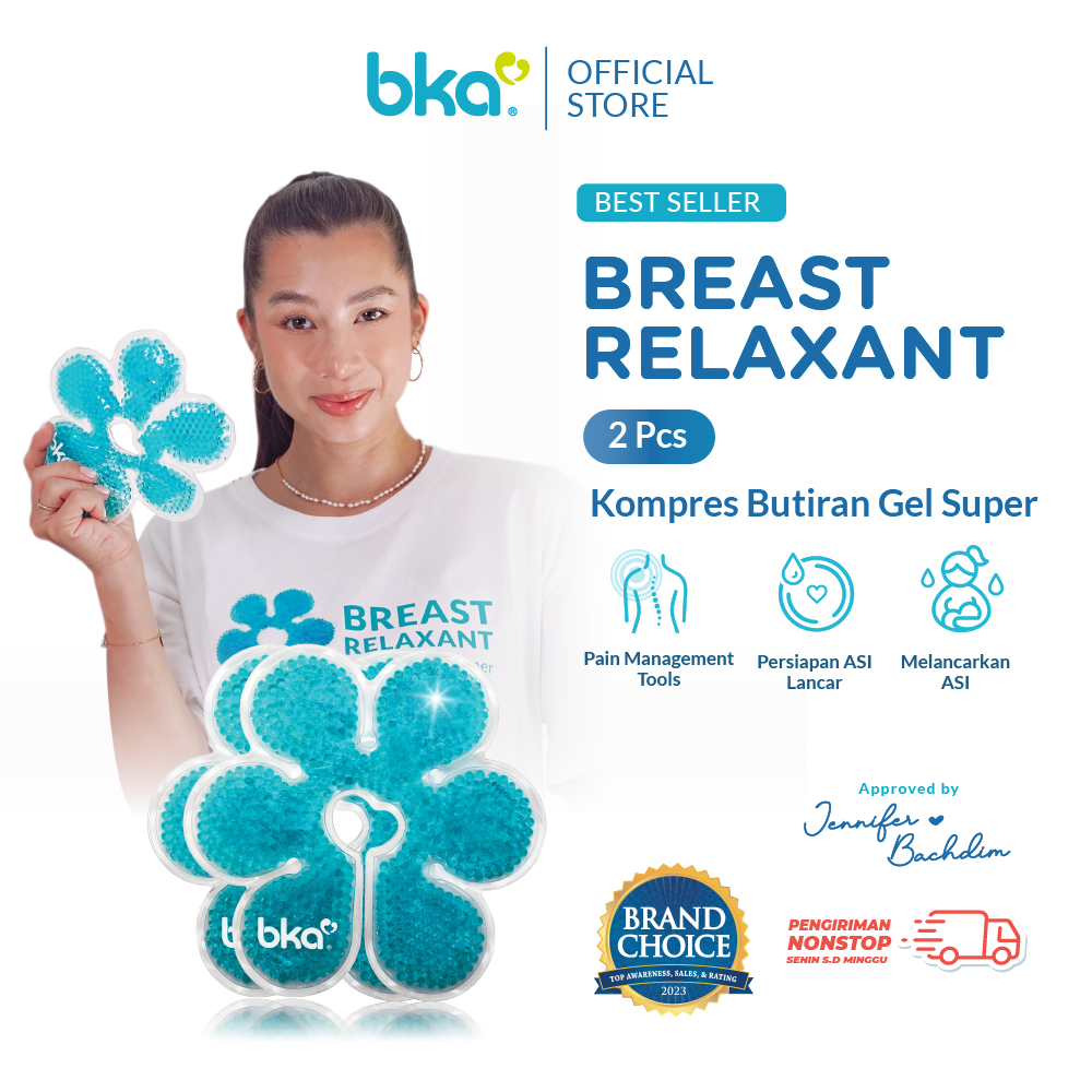 Jual BKA Breast Relaxant 2 pcs [Free Cover] - Kompres Payudara Ibu ...