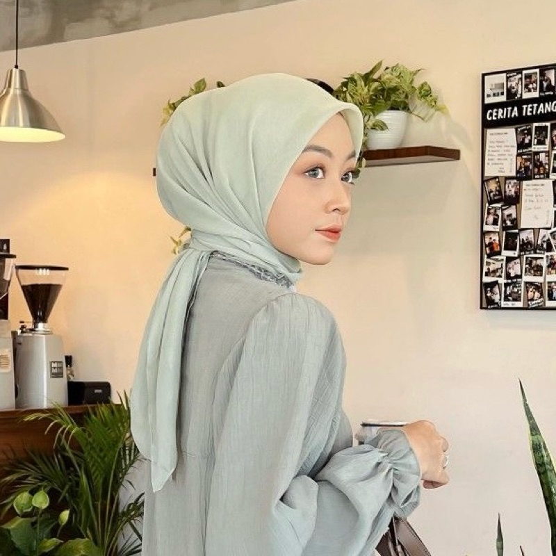 Jual Paris Japan Grade B Jahit dua sisi HIJAB ANTI LETOY / Jilbab Paris Jadul terbaru | Shopee ...