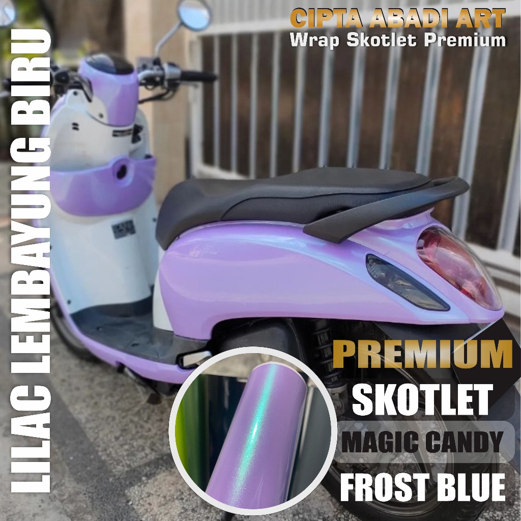 Jual STIKER SKOTLET MOTOR LILAC LEMBAYUNG BIRU PREMIUM SCOTLET MAGIC ...