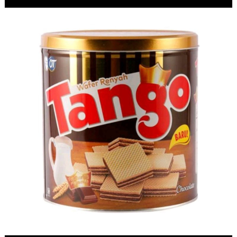 Jual wafer tango kaleng 270 gr coklat | Shopee Indonesia