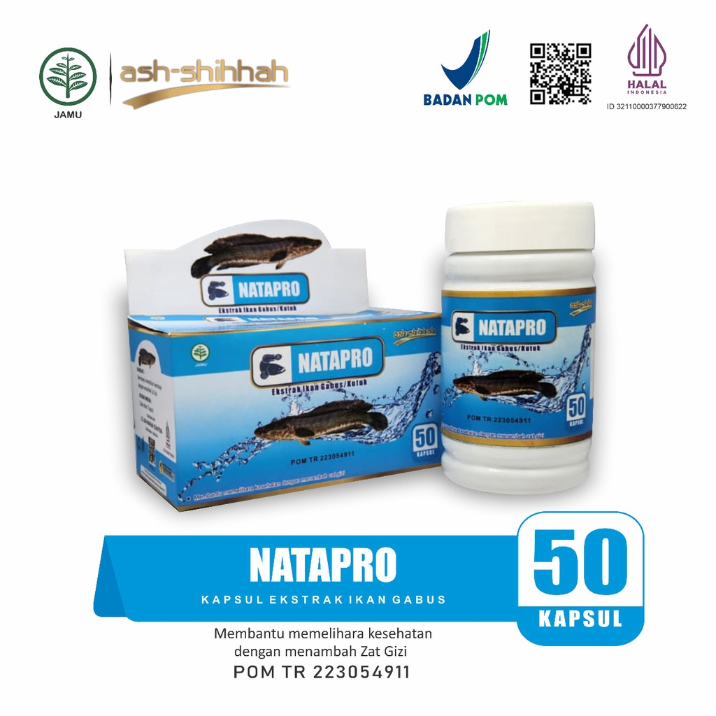 Jual NATA PRO Original BPOM Natapro Pro Albumin Ashihah | Pro Albumin ...