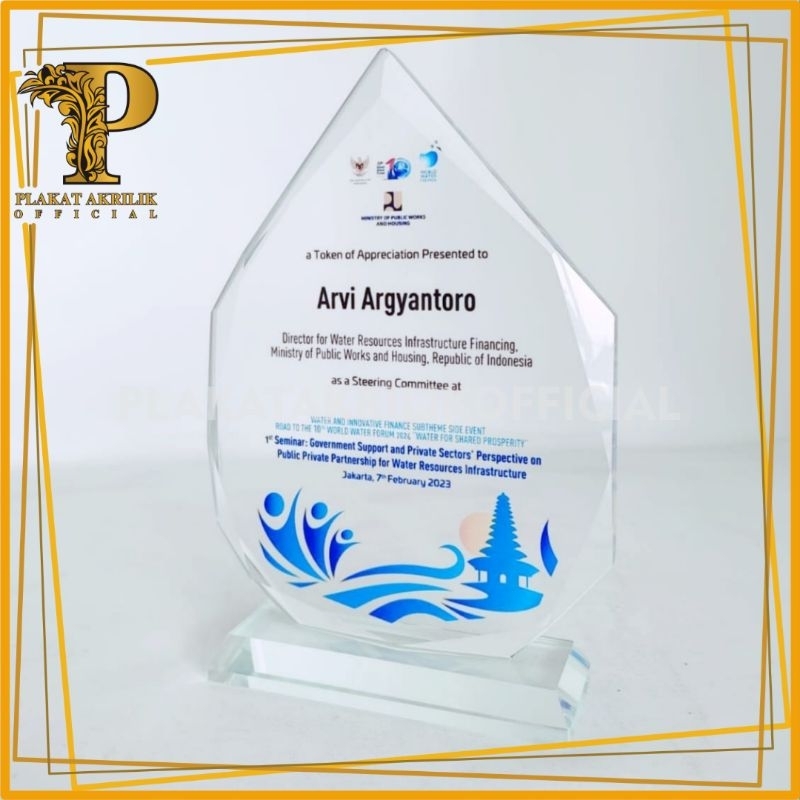 Jual plakat, plakat custom, plakat kristal, plakat kaca, plakat ...