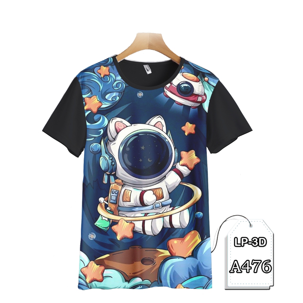 Jual Kaos Astronot Baju Anak Astronaut Kartun TV Animasi Anak #LP3D ...