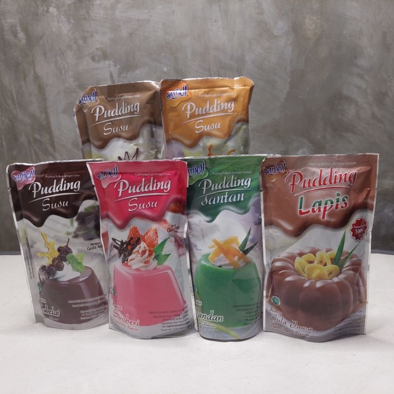 Jual Nutrijel Pudding Susu | 100g - 145g | Shopee Indonesia
