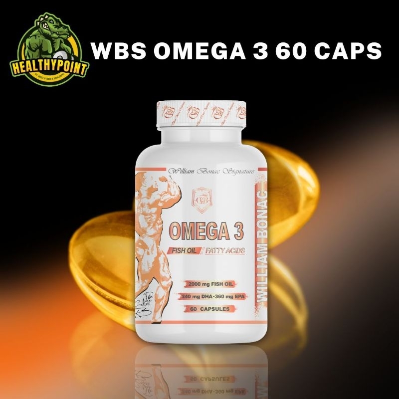 Jual WBS Omega 3 60 Softgels William Bonac Signature Fish Oil Omega3 ...