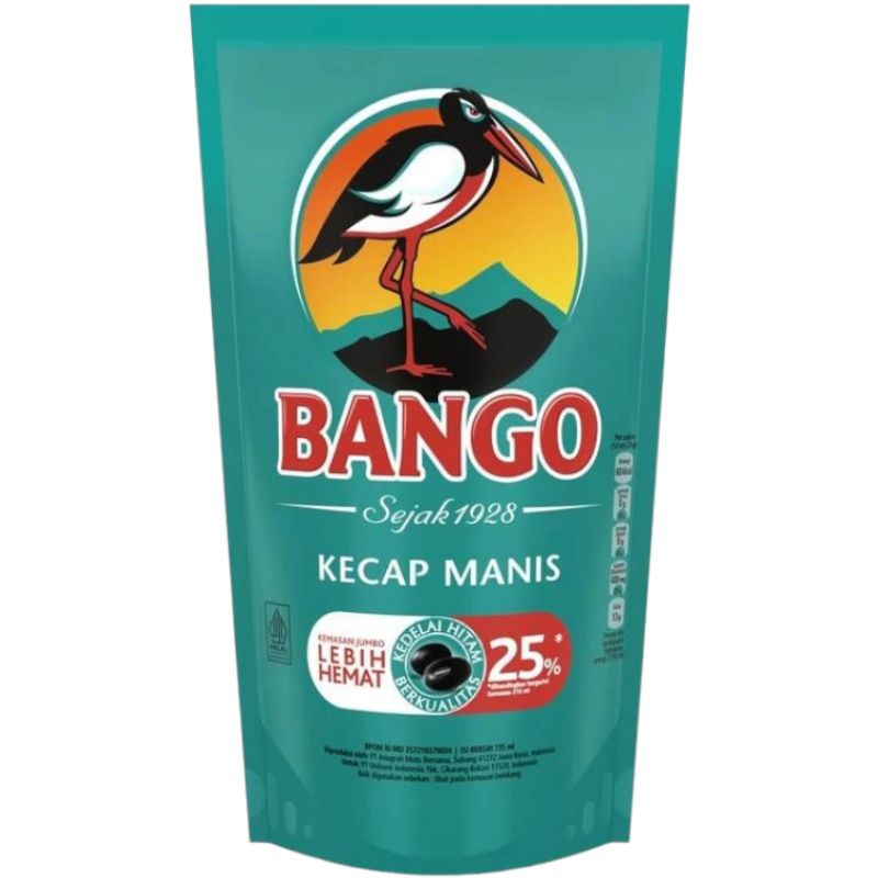 Jual BANGO Kecap Manis 720 gr / 520 ml | Shopee Indonesia