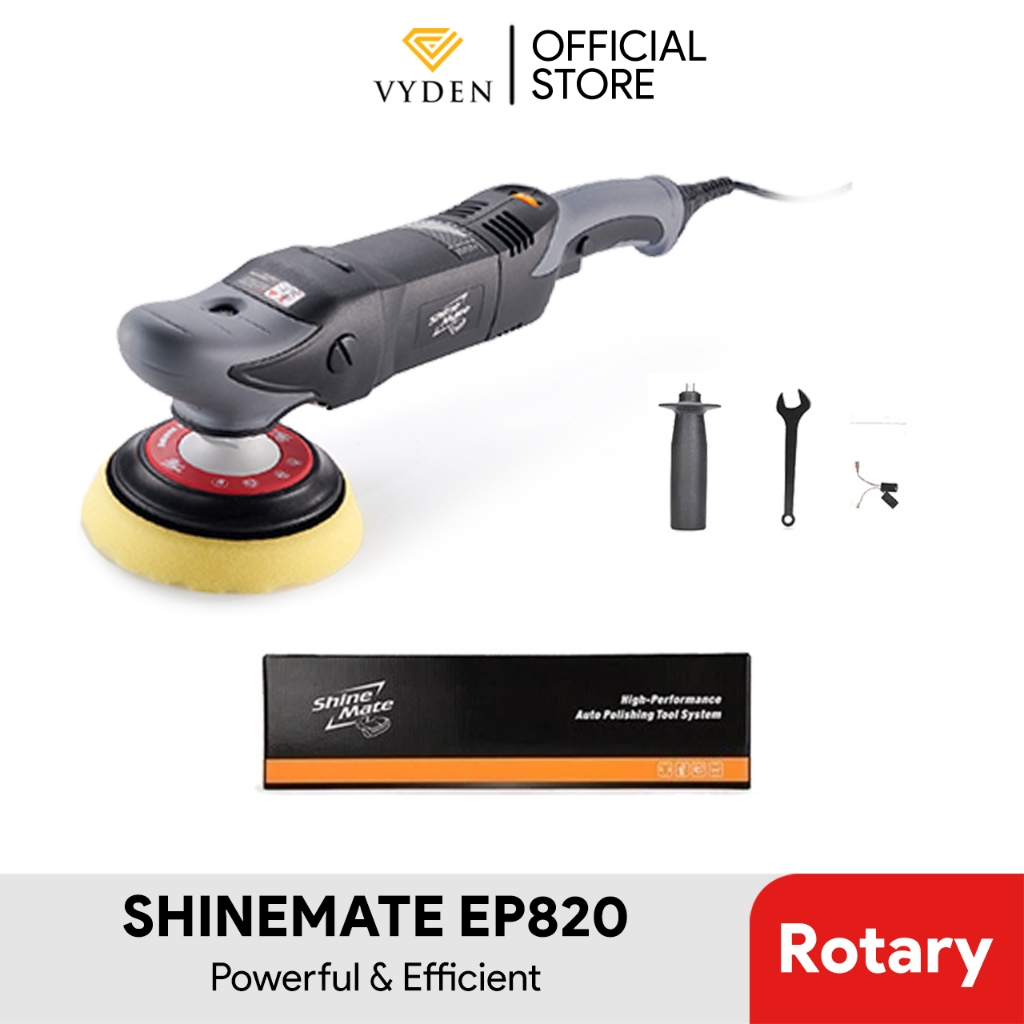 Jual Mesin Poles Rotari Tenaga Besar SHINEMATE EP820 Powerful Rotary ...