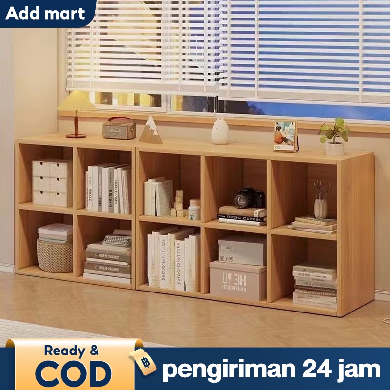 Jual Lemari Buku Kayu Cubic Rak Buku Minimalis Rak Serbaguna Kayu Rak ...