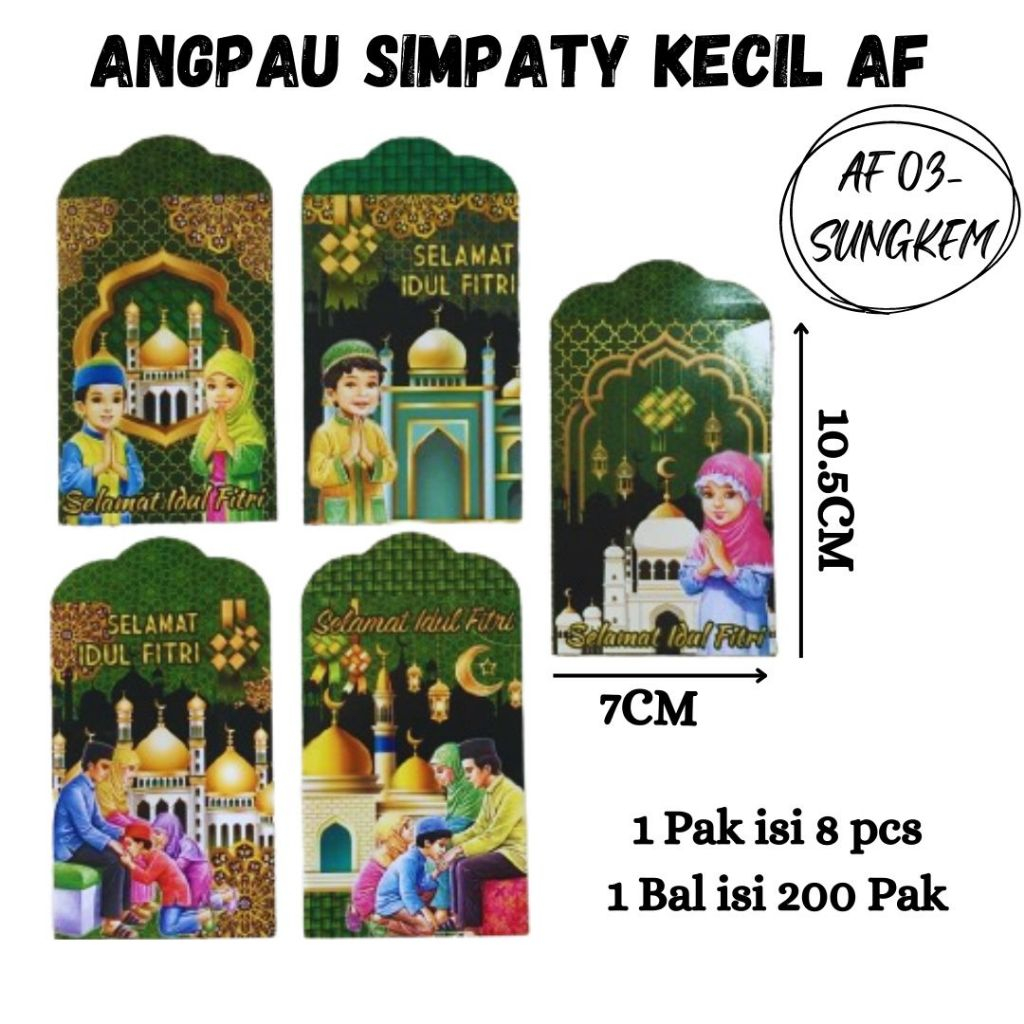 Jual ampau\amplop lebaran idul fitri merek simpaty | Shopee Indonesia