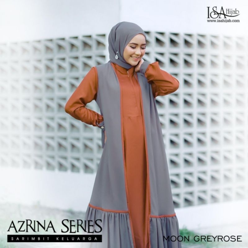 Jual Azrina Series By Isa Hijab (Dress Only+Outer) | Shopee Indonesia