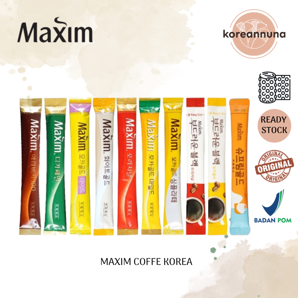 Jual MAXIM Coffee 1 Sachet | Shopee Indonesia