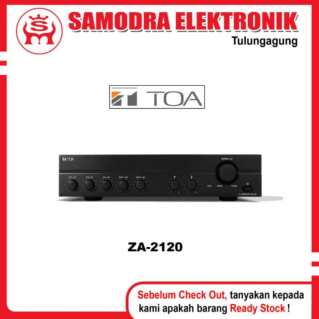 Jual Amplifier TOA | Power Ampli ZA-2120 | Shopee Indonesia