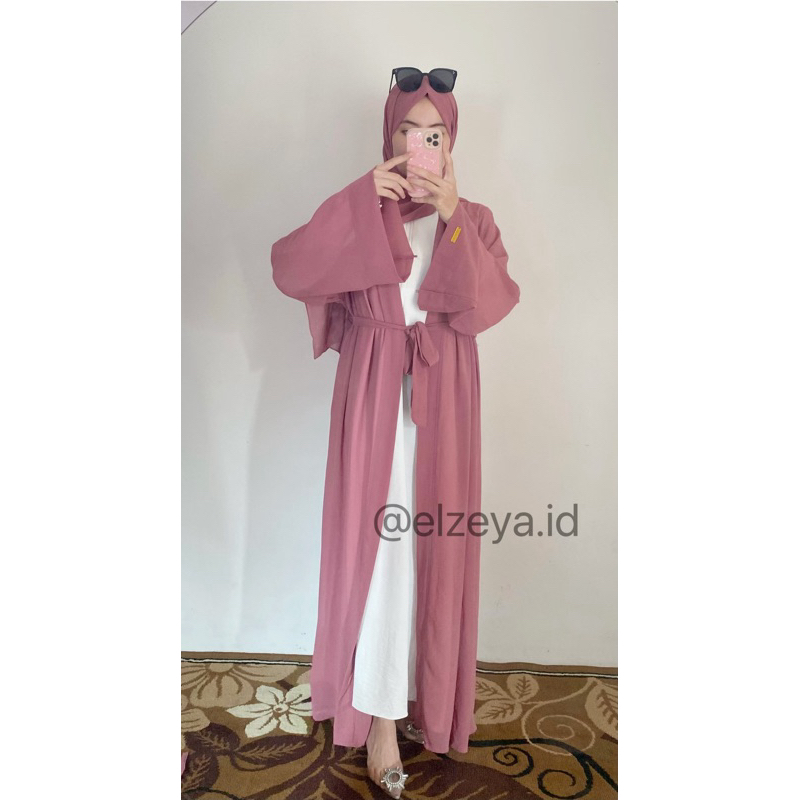 Jual ABAYA OUTER SET | ABAYA GAMIS | INNER OUTER | MALKA ABAYA DRESS ...