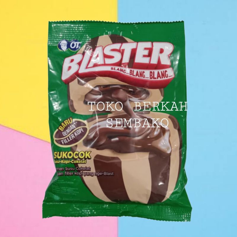 Jual Permen BLASTER Rasa Susu Kopi Cokelat 125gr -1 BUNGKUS | Shopee ...