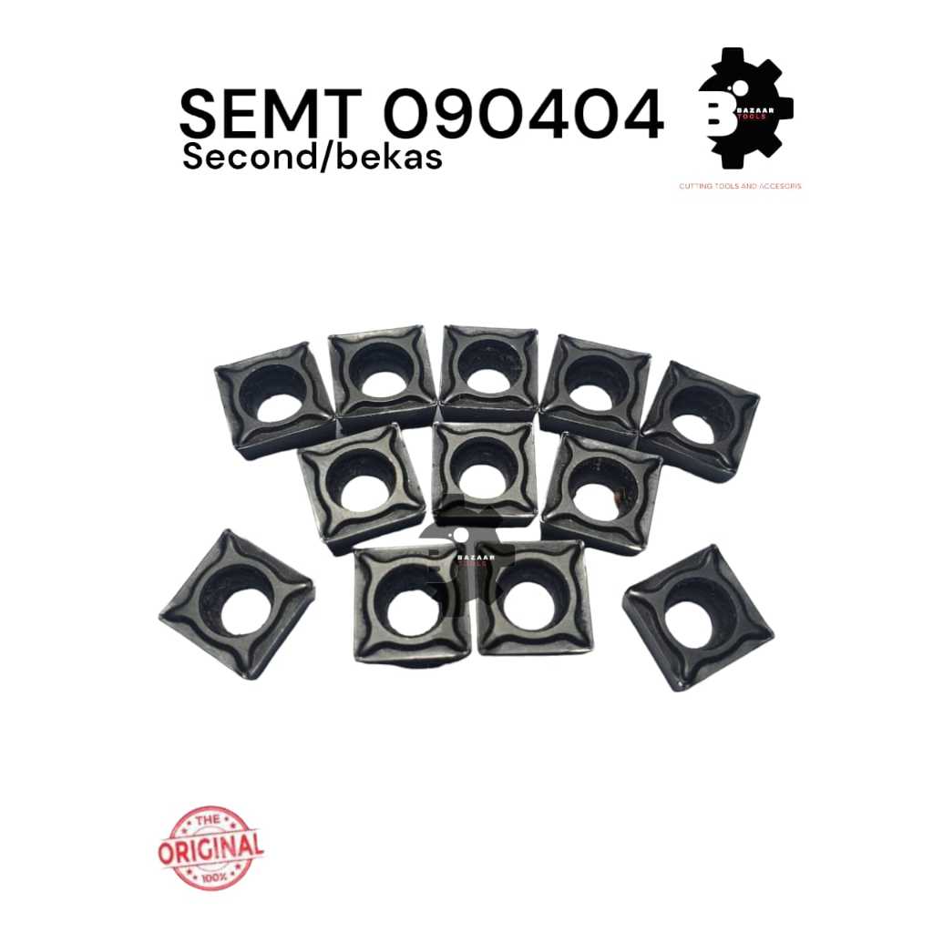 Jual INSERT SEMT 090404 SECOND HAND/BEKAS- Insert Pahat Bubut - Pisau ...