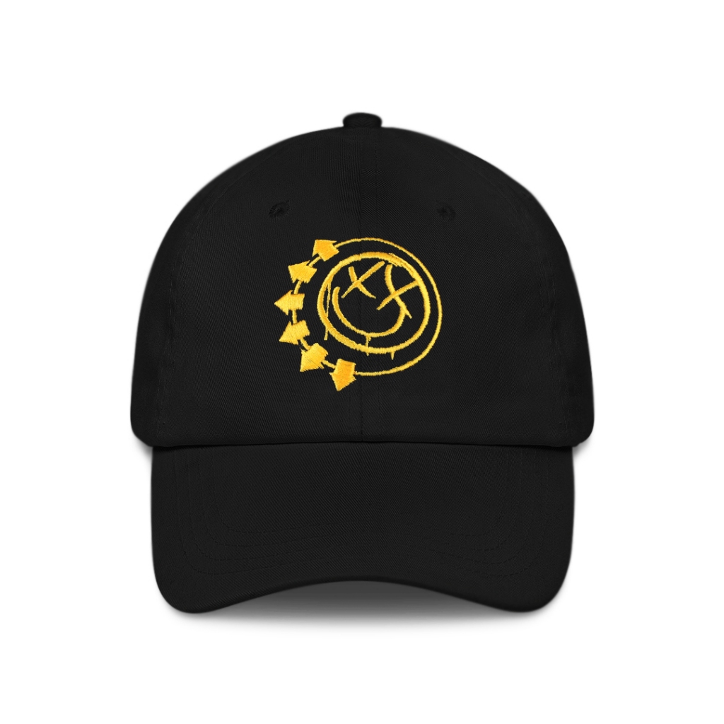Jual Blink182 - Yellow Six-Arrow Smiley Baseball Cap | Shopee Indonesia