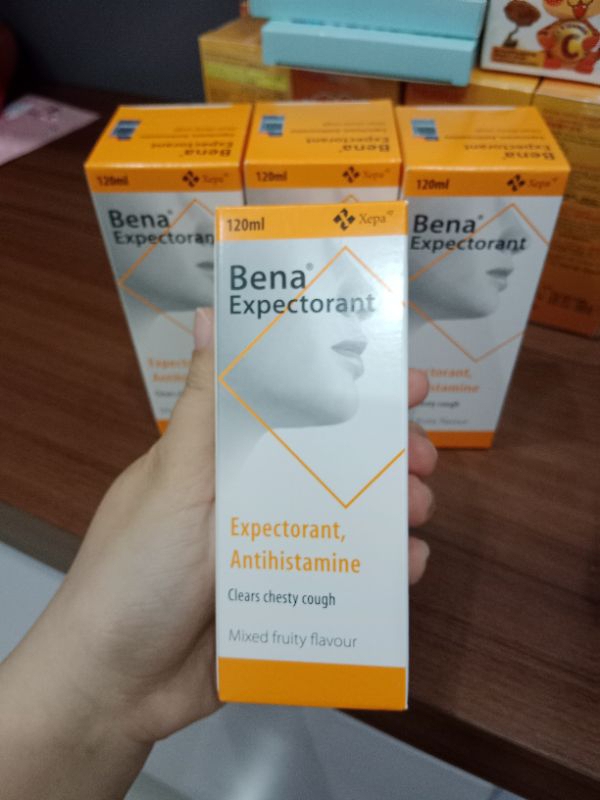Jual BENA expectorant BATUK DAN PILEK READY STOCK ORIGINAL MALAYSIA | Shopee Indonesia