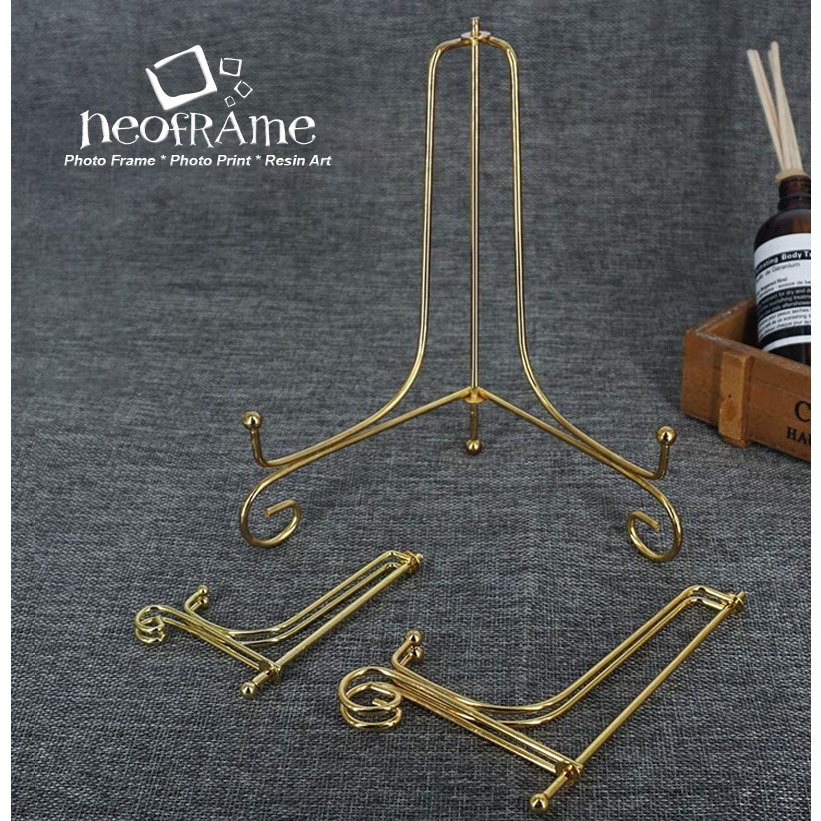 Jual Stand Besi Display Piring / Stand Holder Photo Frame / Sandaran ...