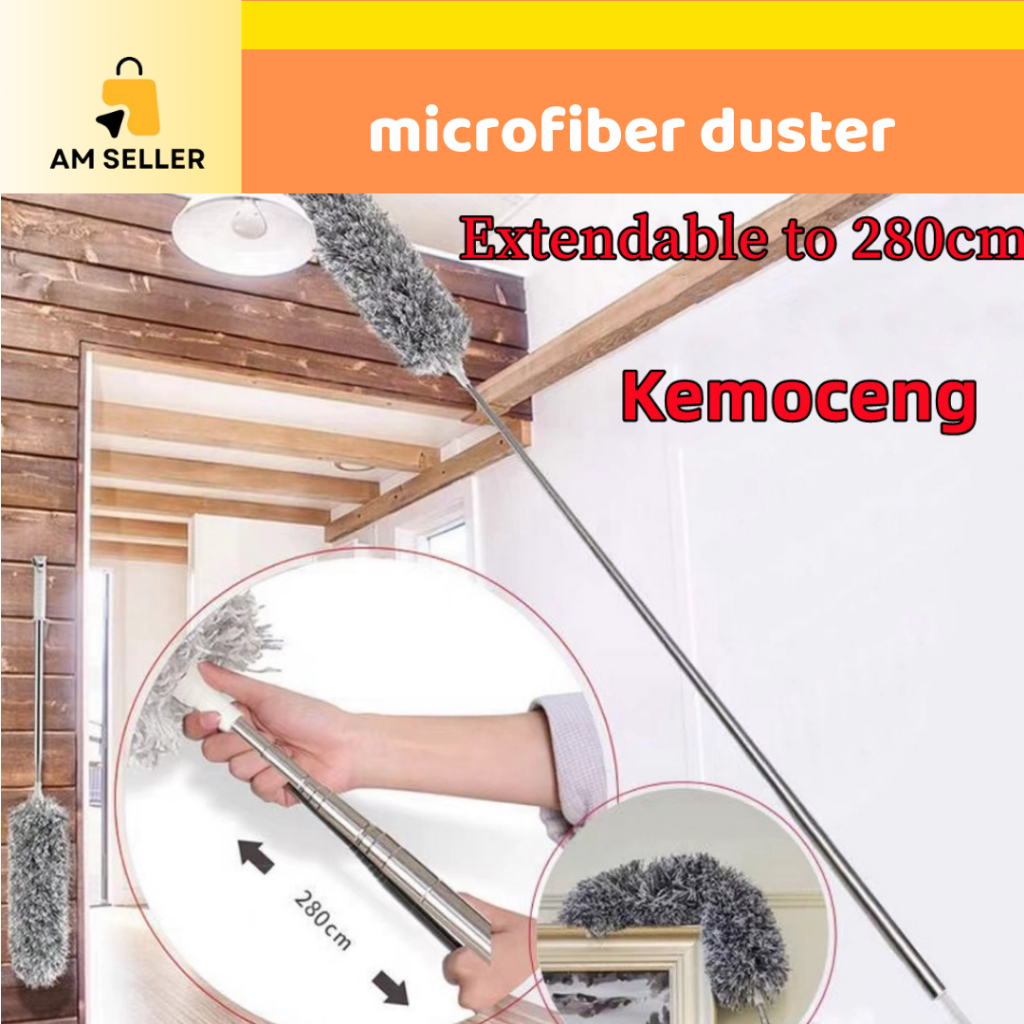 Jual Kemoceng Fleksibel 280cm | Bisa di Tekuk | Alat Pembersih Rumah ...