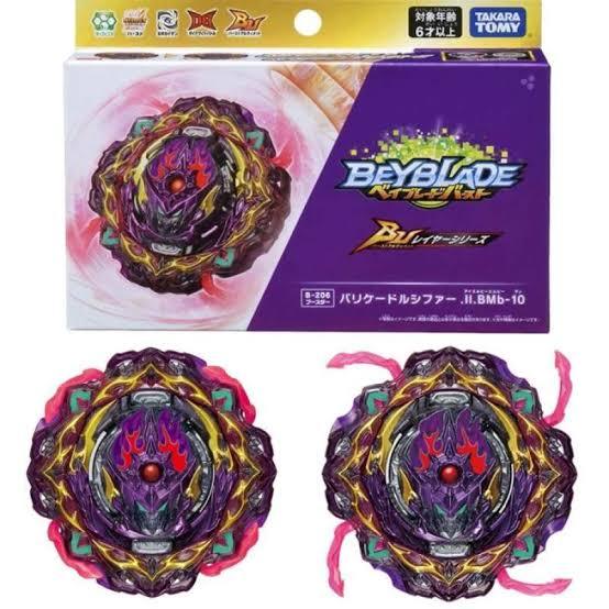 Jual TAKARA TOMY BEYBLADE BURST B-206 BARRICADE LUCIFER BMB-10 DIVINE ...