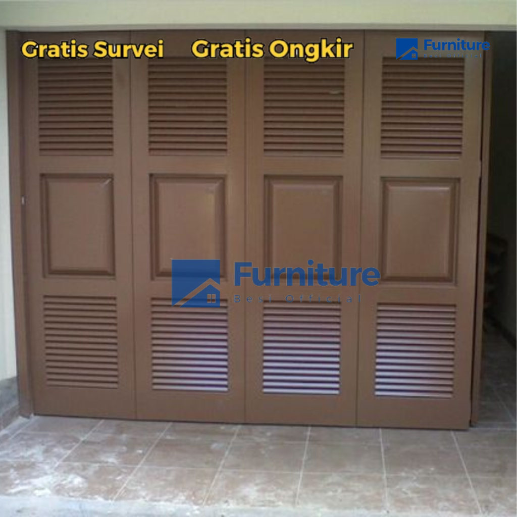 Jual PINTU TOKO BESI LIPAT / PINTU TOKO ROLING DOOR / PINTU GESER LIPAT ...