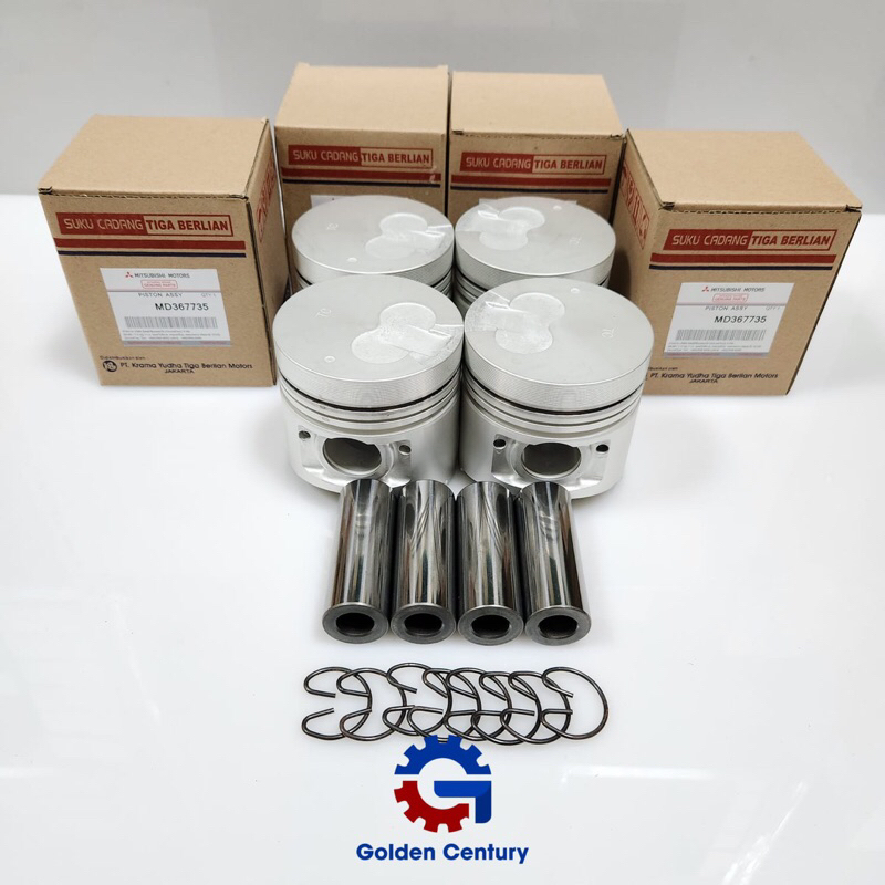 Jual PISTON ASSY L300 DIESEL 4D56 4D55 ASLI BAJA GARANSI 1BLN | Shopee ...