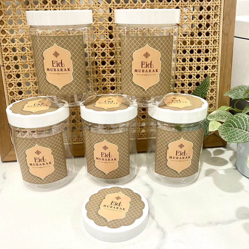 Jual Toples Lebaran Idul Fitri Aesthetik Toples Kue Kering - Stiker ...