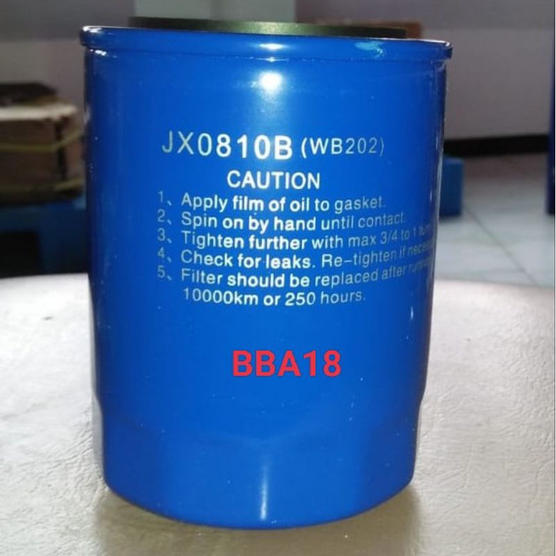 Jual Filter Oil JX0810B ( WB202 ) - Filter Oli JX0810B - Saringan Oli ...
