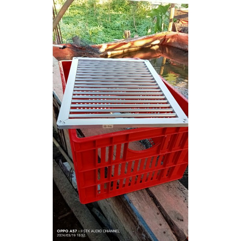 Jual Alat sortir ikan lele sistem ALUMUNIUM ukuran Remaja | Shopee ...