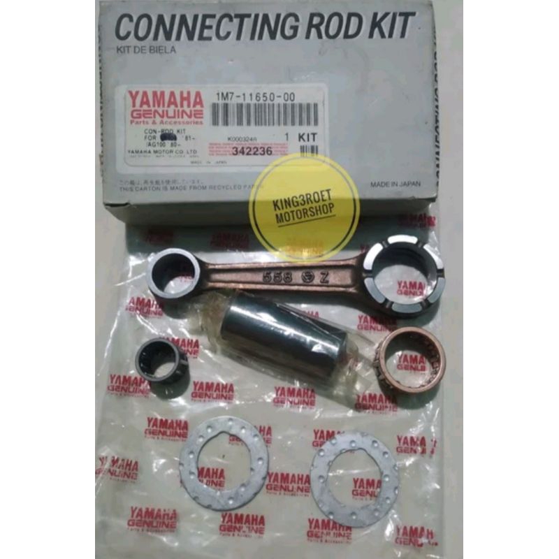 Jual Stang seher piston conecting rod yamaha rx100 dt100 dt100x ...