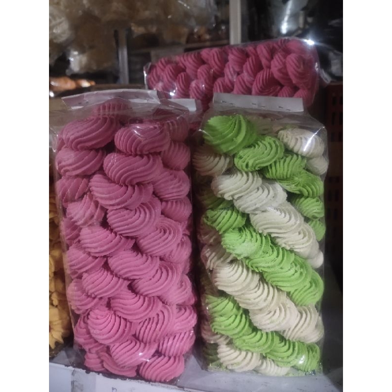 Jual kue sagu 500gram/kue aci warna warni/kue aci setengah kg | Shopee ...