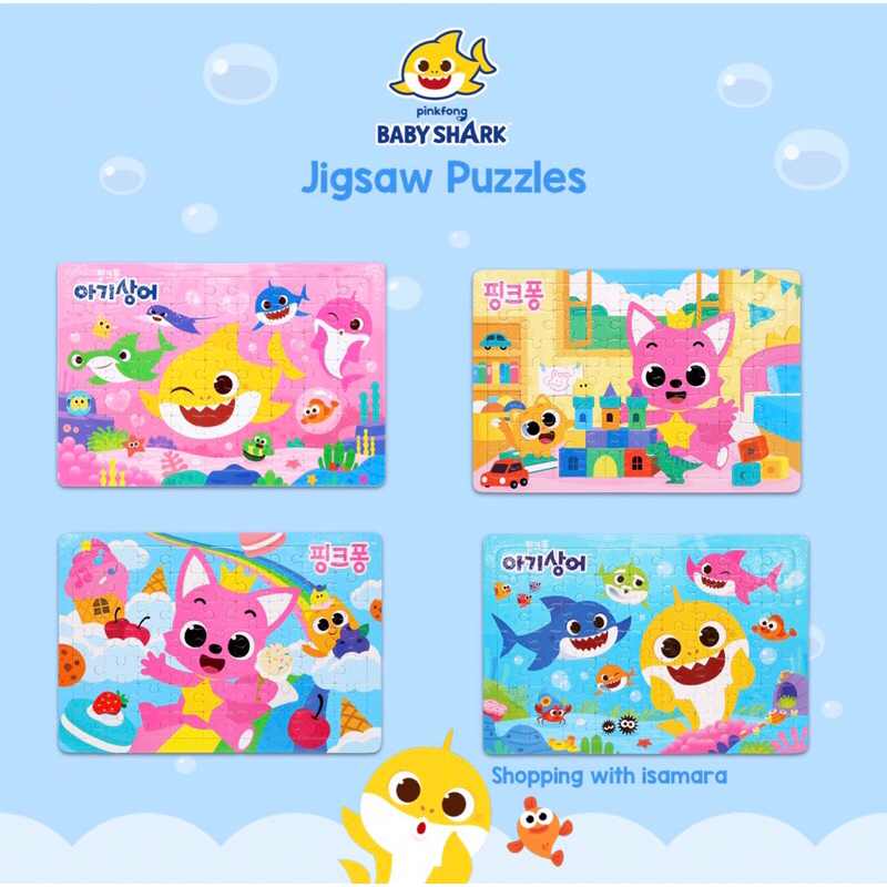 Jual Pinkfong Baby Shark Jigsaw Puzzle | Shopee Indonesia