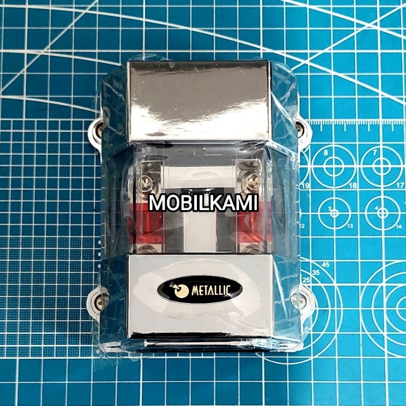 Jual Sekring Audio Mobil Metallic Positif & Negatif Input | Shopee ...