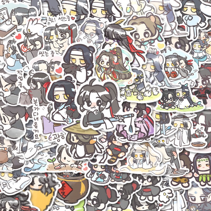 Jual Cute Stickers Mo Dao Zu Shi 魔道祖师 Grandmaster of Demonic ...