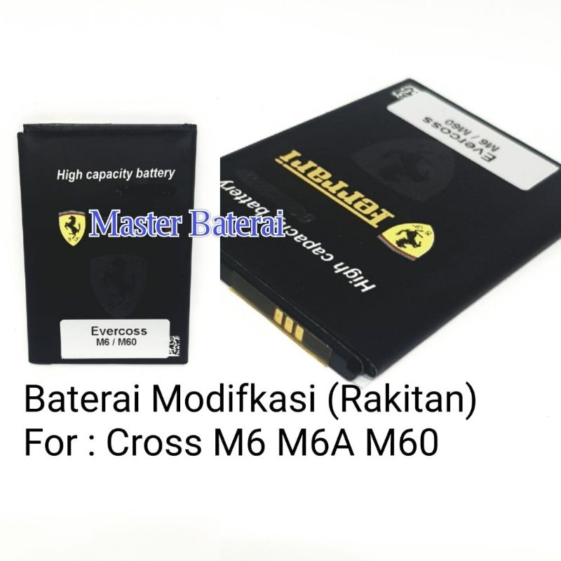 Jual BATERAI MODIFKASI / RAKITAN EVERCOSS CROSS M6 M60 M6A U6C DOUBLE IC ORIGINAL | Shopee Indonesia