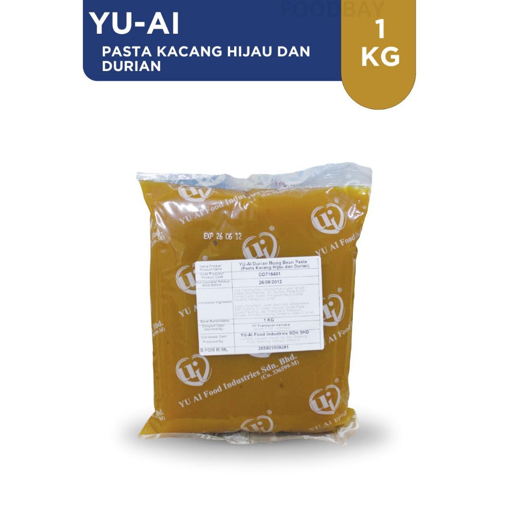 Jual YU-AI Isian Filling Pasta Kacang Hijau Dauyong 1 Kg | Shopee Indonesia