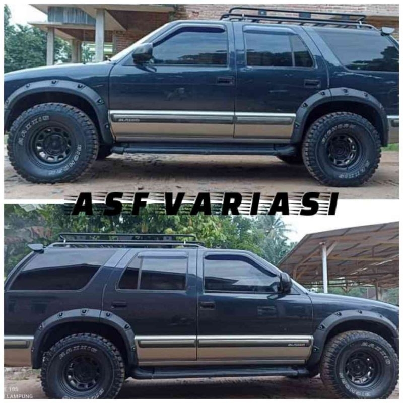 Jual OVER FENDER OVERFENDER OPEL BLAZER model BAUT VARIASI | Shopee ...