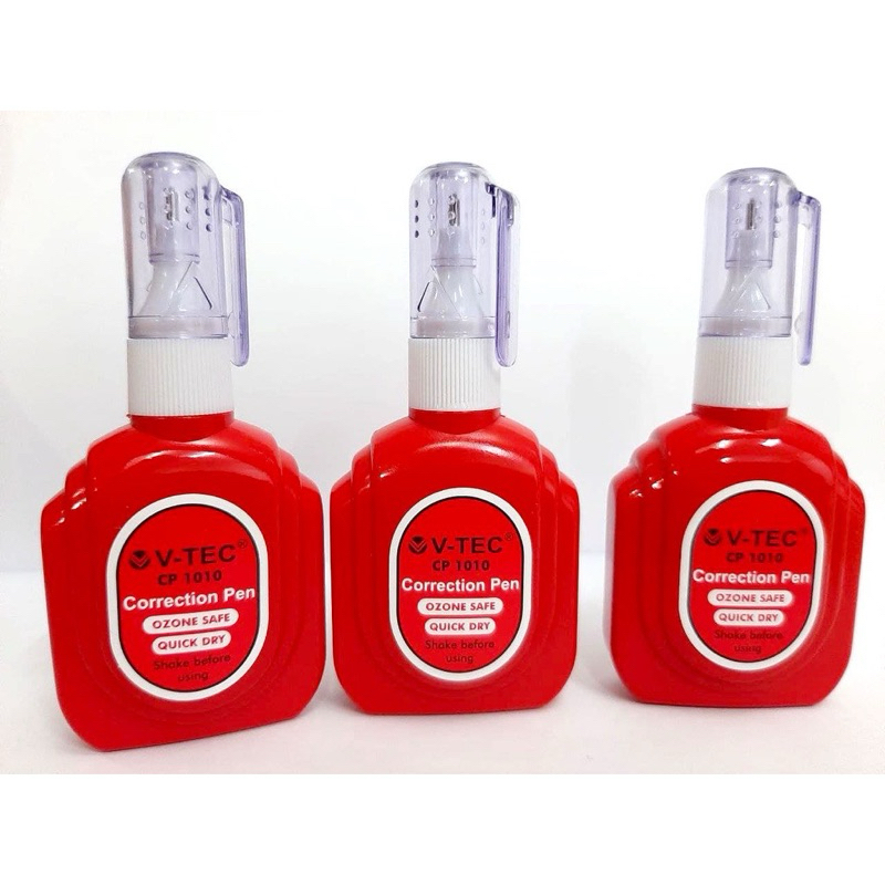 Jual [1PCS] TIP-X CAIR VTEC MERAH - CORRECTION PEN VTEC SATUAN | Shopee ...