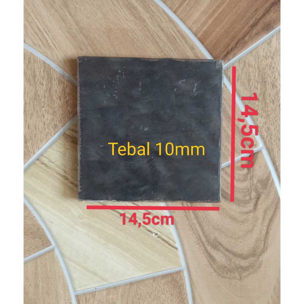 Jual Besi Plat kotak 14,5cm x 14,5 cm Tebal 10 mm Besi Plat Persegi ...