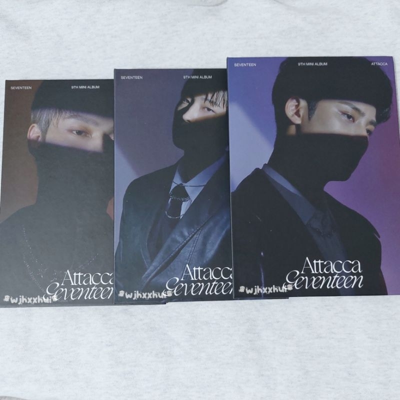 Jual Seventeen 9th Mini Album Attacca Carat Version Ver Carver Jun