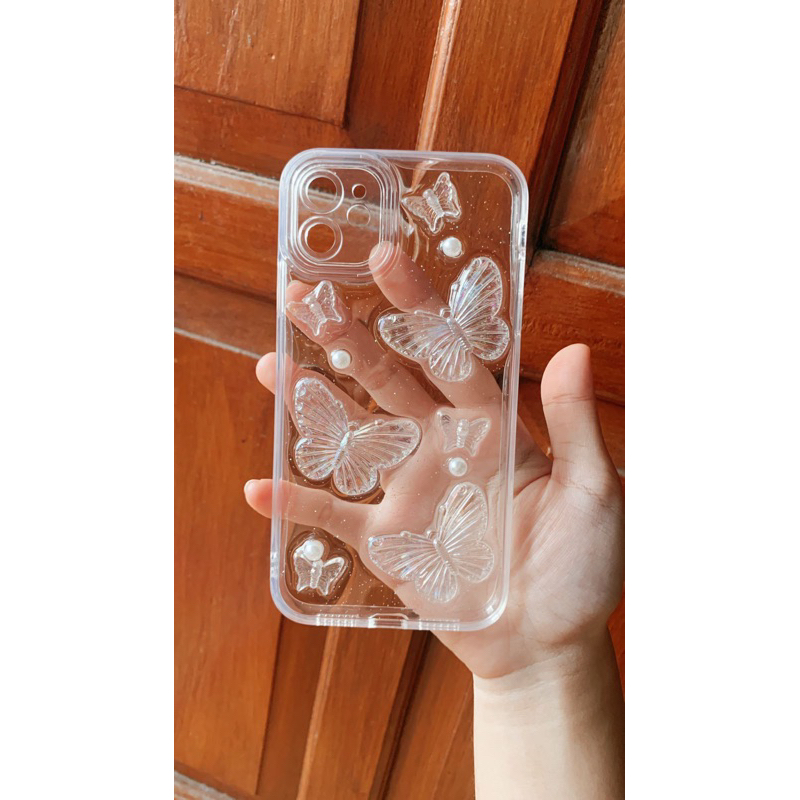Jual Casing Resin Iphone Beautifly (Beautiful + Butterfly) | Shopee ...
