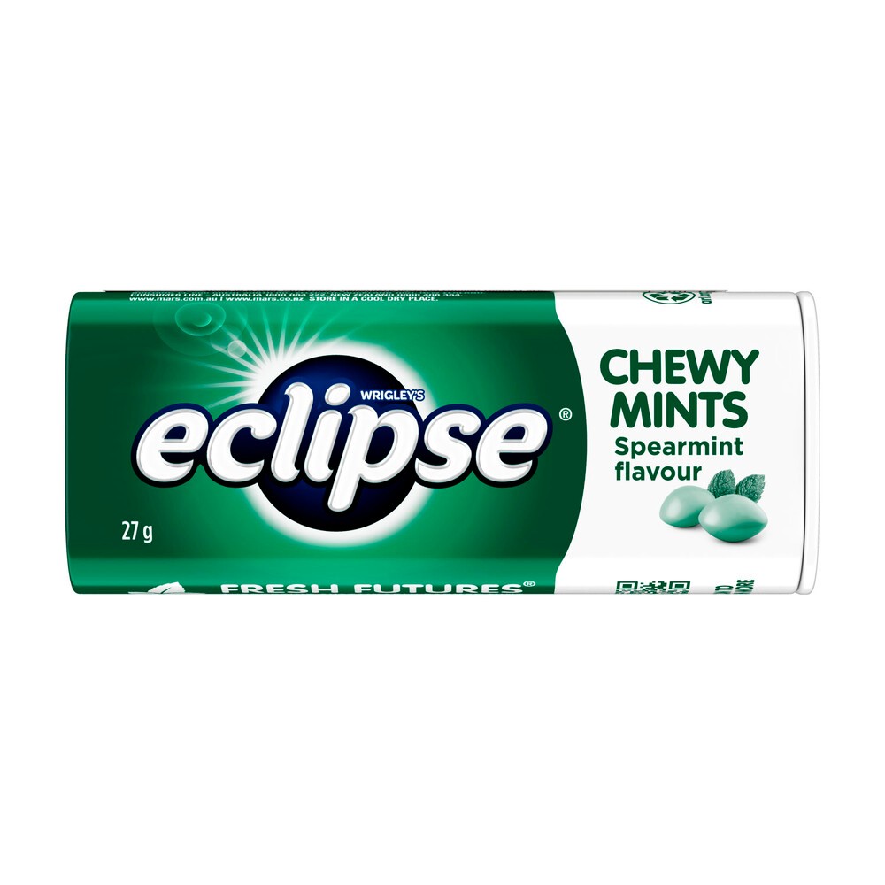 Jual Eclipse Spearmint Chewy Mints Tin | 27g Australia | Shopee Indonesia