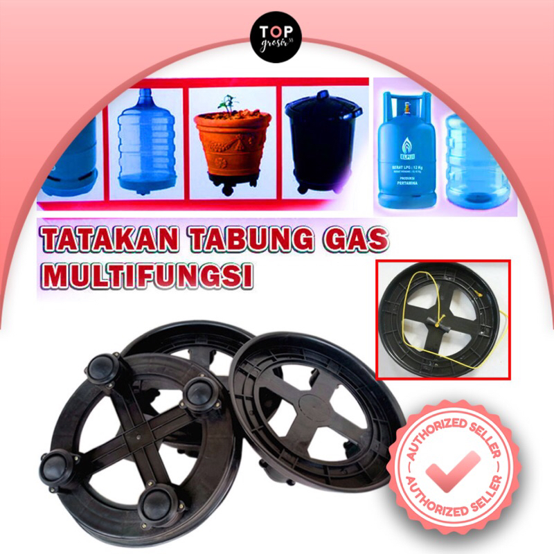 Jual LORI GAS / Dudukan Tempat Tabung Gas Pot Galon Serbaguna Pakai ...