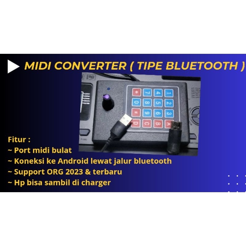 Jual Modul Midi Usb Converter Keyboard - Tanpa Bongkar Mesin | Shopee ...