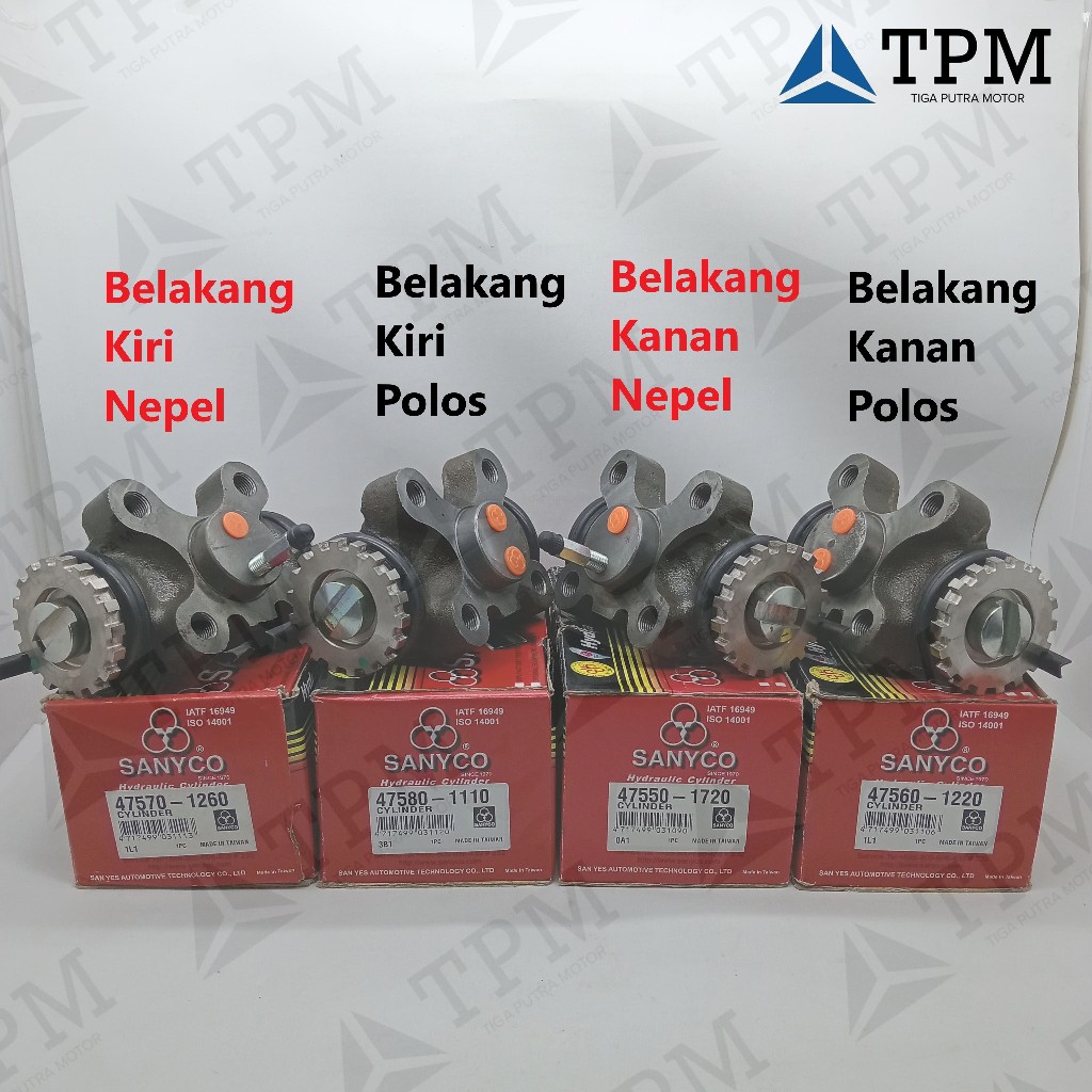Jual WHEEL CYLINDER MASTER REM BELAKANG HINO LOHAN ENGKEL FG210 / FG235 ...