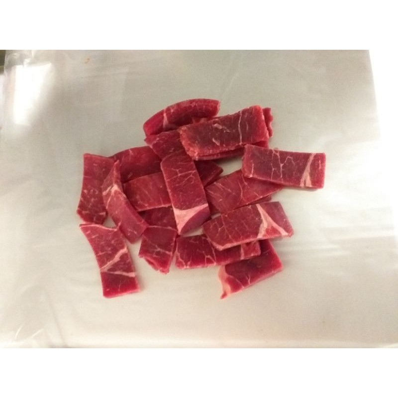 Jual Daging Sapi Potongan Tumis untuk Teriyaki 200 Gram | Shopee Indonesia