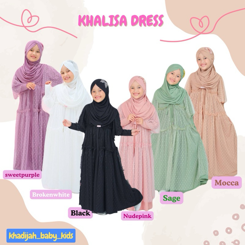 Jual Khalisa Dress ( TANPA HIJaB ) | Shopee Indonesia