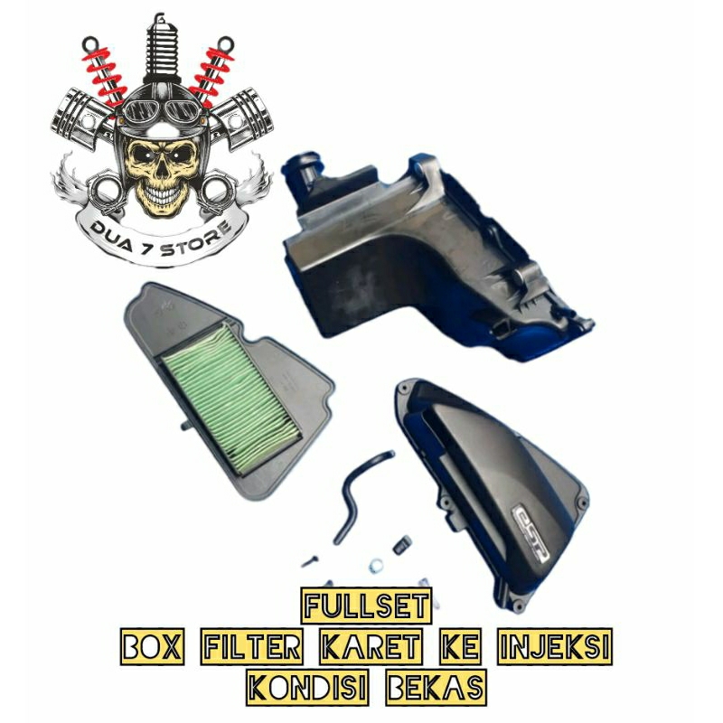 Jual box filter udara beat new led, beat street led 2020-2024 ori bekas ...