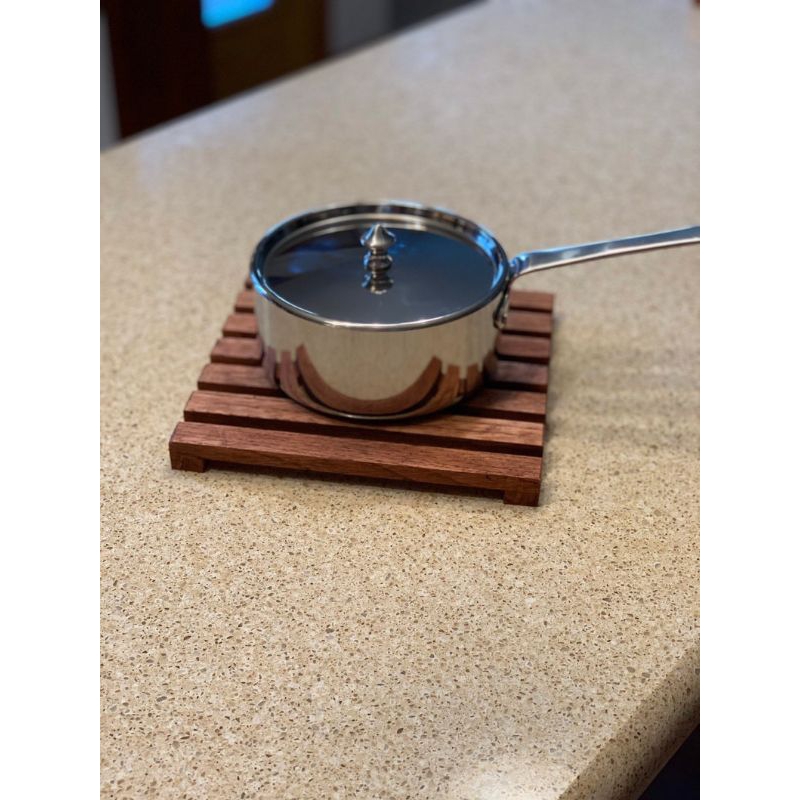 Jual Tatakan Kayu Panci Dan Wajan, Alas Penggorengan Dan Teflon Anti Panas, Wooden Coaster ...